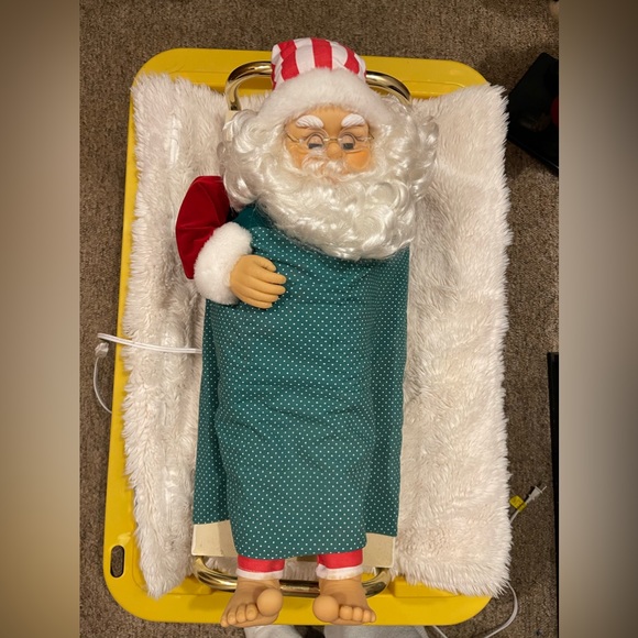 Santa Deluxe 24” | Holiday | Vintage Santa Deluxe 24 Animated Figure ...
